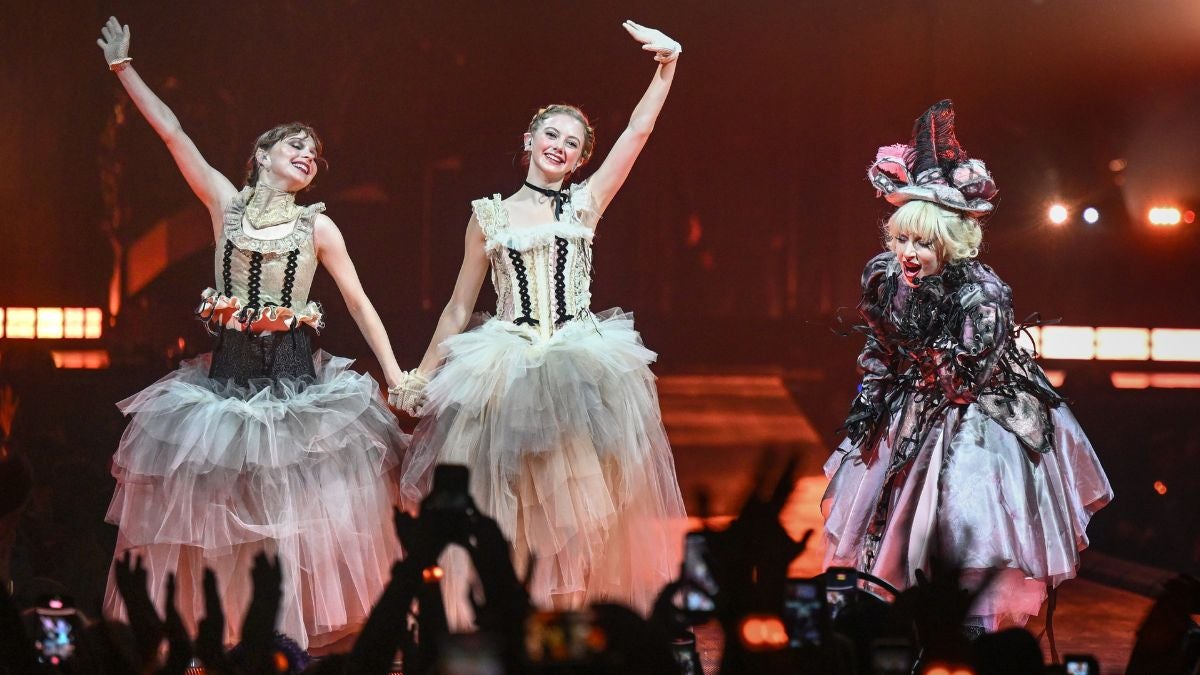 Lady Gaga Taps 'Wednesday' Stars for Concert Performance
